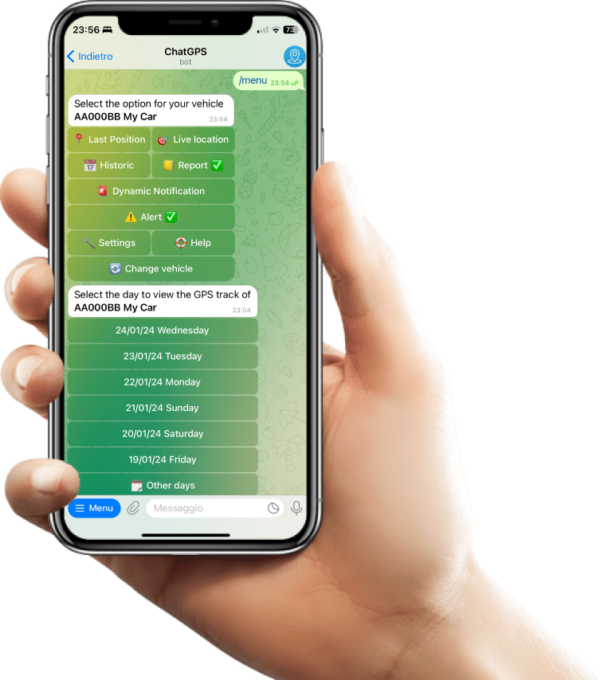 ChatGPS – Manage Your GPS with a Message