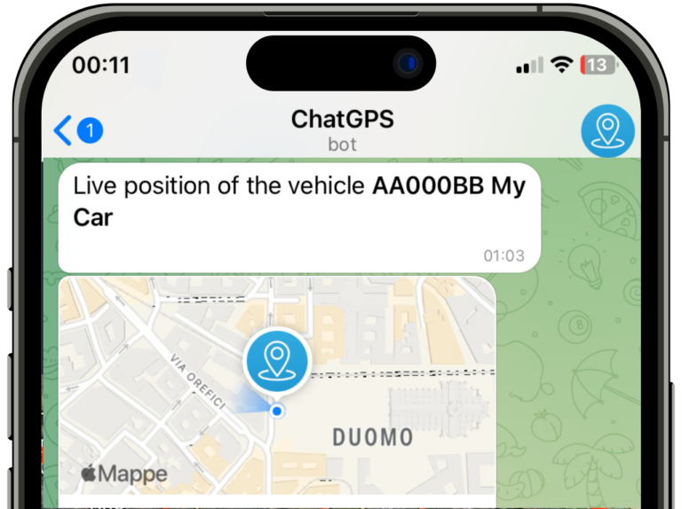 ChatGPS – Manage Your GPS with a Message