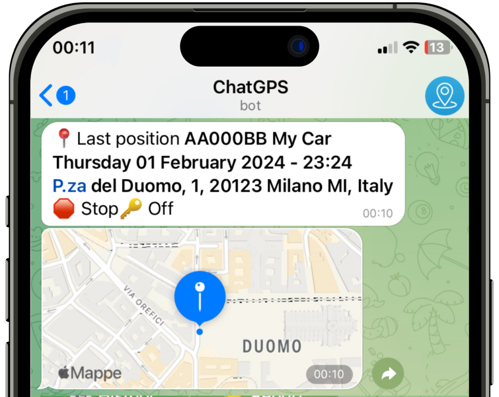 ChatGPS – Manage Your GPS with a Message