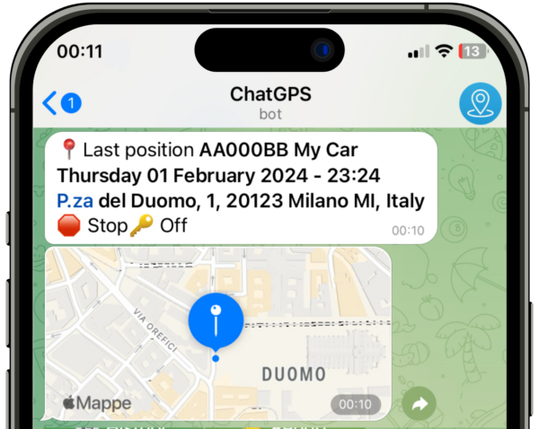 ChatGPS – Manage Your GPS with a Message