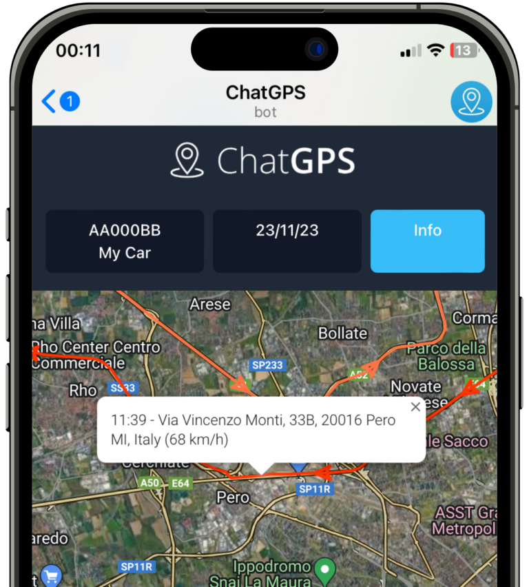 ChatGPS – Manage Your GPS with a Message